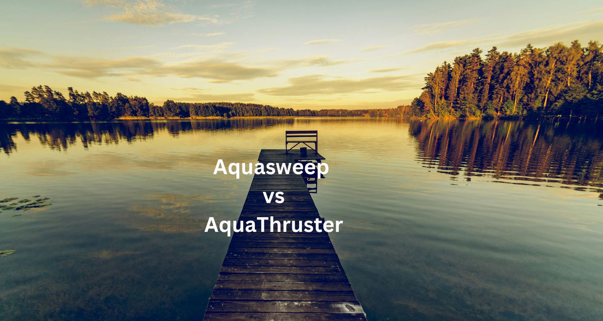 Aquasweep vs AquaThruster: Best Dock Muck Blaster Compared — Everblue Pond
