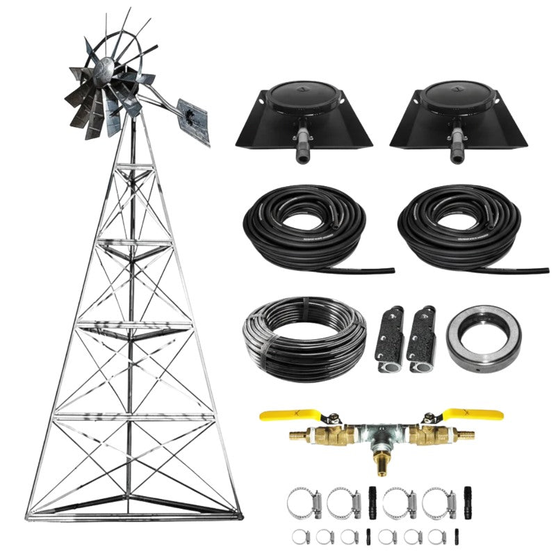 Outdoor Water Solutions Super Premier Windmill Pond Aerator — Everblue Pond